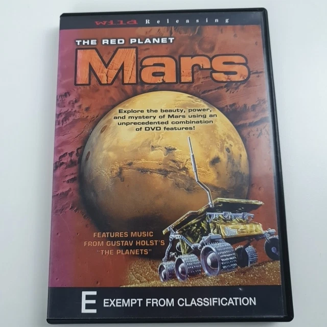 MARS THE RED Planet (DVD, 1999) VGC Region 4 PAL Free Postage $12.99 ...