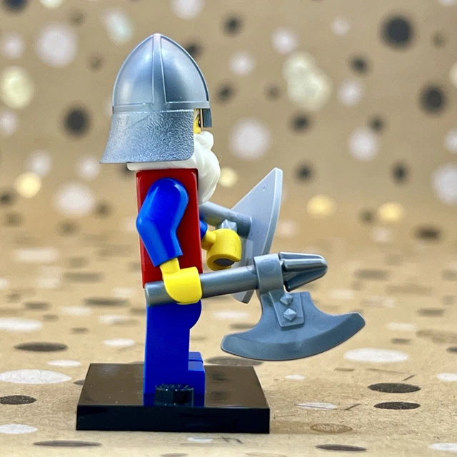 LEGO CASTLE BAM Minifigures - Medieval Lion Knight - Battle Axe Soldier ...