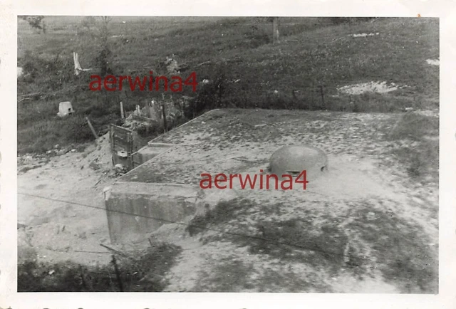 FRANZ. BUNKER DER Maginotlinie bei Forbach Moselle Frankreich EUR 5,99 ...