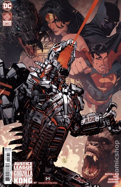 JUSTICE LEAGUE VS. Godzilla vs. Kong #7C 2024 Stock Image $6.19 - PicClick