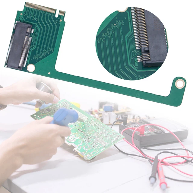 PCIE 4.0 M.2 SSD Adapter 90 Degrees M.2 Modification Board for ASUS Rog ...