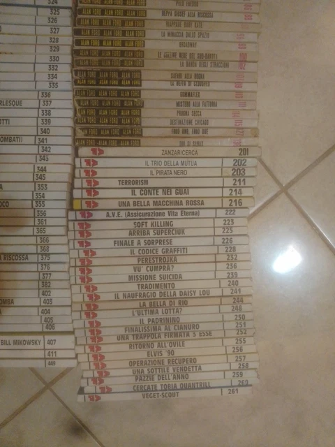 ALAN FORD LOTTO 150 Albi Tutti Diversi (24-449) EUR 300,00 - PicClick IT