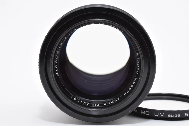 NIKON NIKKOR-Q AUTO 135mm f2.8 Ai Manual Focus Lens From Japan 2828076 ...