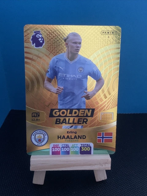 PANINI ADRENALYN XL Premier League 2024 Erling Haaland Golden Baller ...