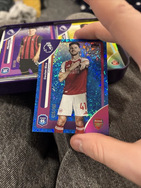 TOPPS 2026 PREMIER League Declan Rice Diamond Parallel /150 £31.88 ...