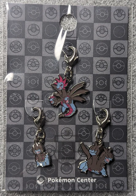 POKEMON CENTER JAPAN 2023 Deino Zweilous Hydreigon 635 Metal Charm ...