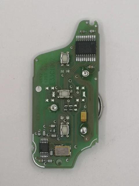 GENUINE USED CITROEN / Peugeot / Fiat 3 Button Remote Circuit Board ...