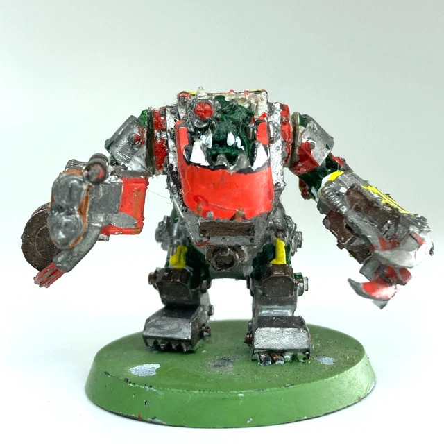 ORK MEGANOB IN Mega Armour Space Orks - Warhammer 40K Classic Metal ...