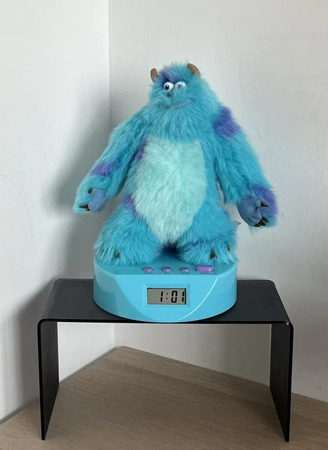 VINTAGE DISNEY PIXAR Monsters Inc Sully Wesco Alarm Clock, Working With ...