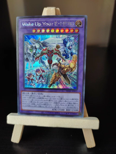 YU-GI-OH WECKE DEINEN Elementar-HELDEN Prismatic Secret Rare HC01-JP012 HERO EUR 9,95 - PicClick DE
