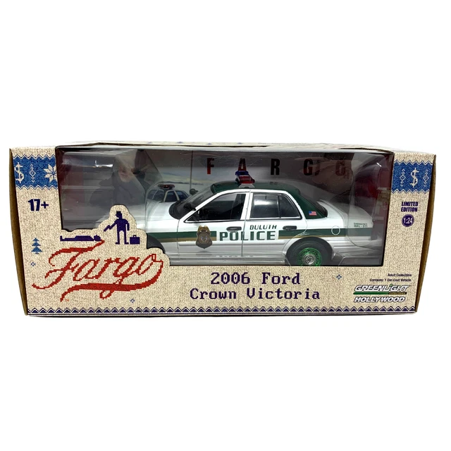 GREENLIGHT HOLLYWOOD FARGO 2006 Ford Crown Victoria Green Machine 1:24 ...