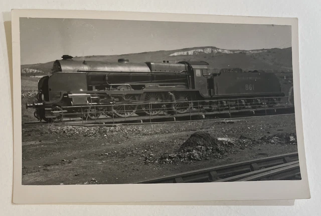 SOUTHERN RAILWAY LOCOMOTIVE Photograph - 861- A751 £3.50 - PicClick UK