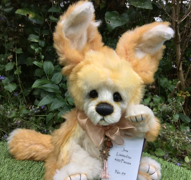 CHARLIE BEARS JINX (95) - Mohair/Alpaca, Limited Edition - BEAR SHOP £ ...