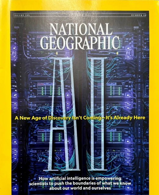 NATIONAL GEOGRAPHIC MAGAZINE - November 2024 - Ai - Artificial ...