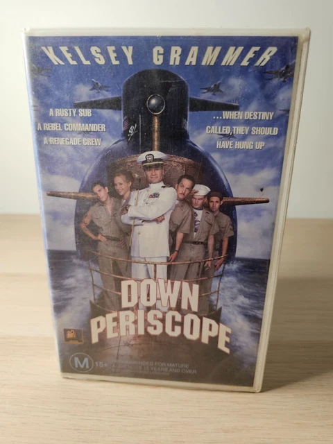 DOWN PERISCOPE VHS 1996 20th Century Fox Kelsey Grammer Lauren Holly ...