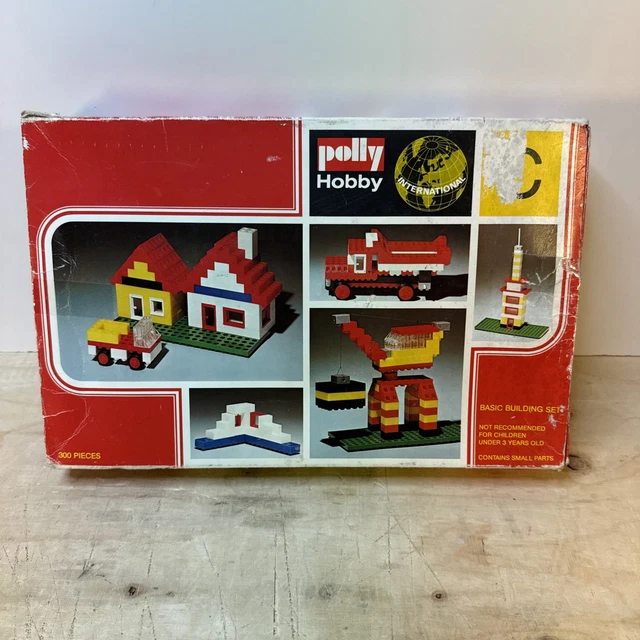 VINTAGE POLLY HOBBY Basic Building set 1976 Made In west Germany boxed ...