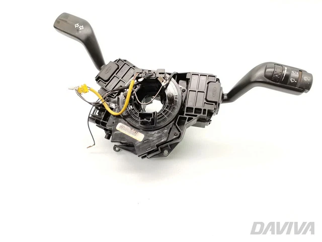 FORD TRANSIT WIPER Indicator Headlight Stalk Switch + Squib Ring 2012 ...