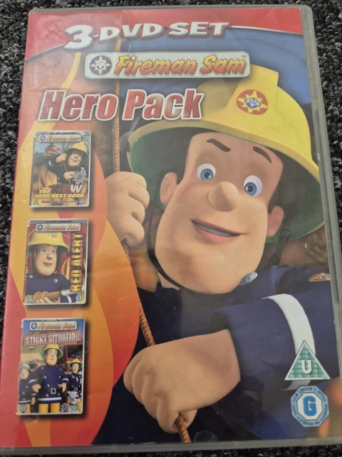 FIREMAN SAM 3 DVD hero pack Set £3.39 - PicClick UK