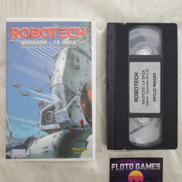 VHS D'ORIGINE FR : Robotech Macross la Saga - Data 8 Ep 29 à 32 - Floto ...