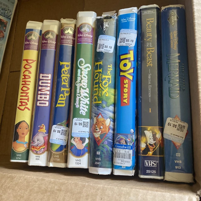 WALT DISNEY VHS tapes lot EUR 8,24 - PicClick FR