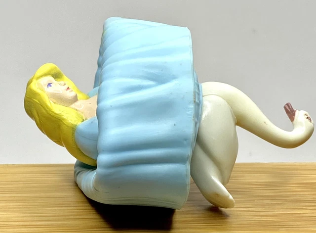VINTAGE ODETTE SWAN Princess Reversible Rubber and PVC Toy - 1994 ...