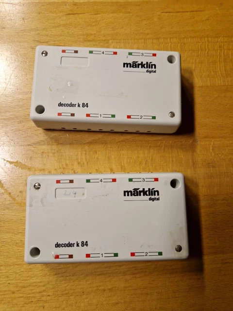 MÄRKLIN DIGITAL BESTNR. 6084, zwei Decoder K84 EUR 56,00 - PicClick DE