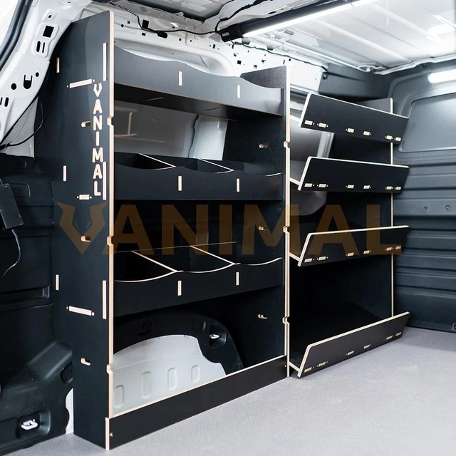 VW ID BUZZ Cargo NS Hexaboard Van Racking: Compartment & Side Load ...