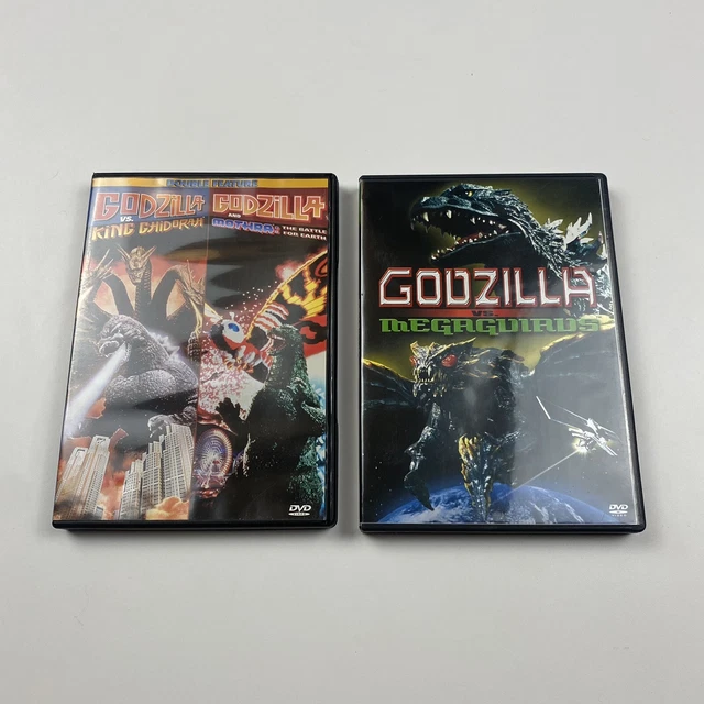 Collection Of Godzilla Dvds~godzilla Mothra And King Ghidorah~godzilla Vs Gigan Eur 5326