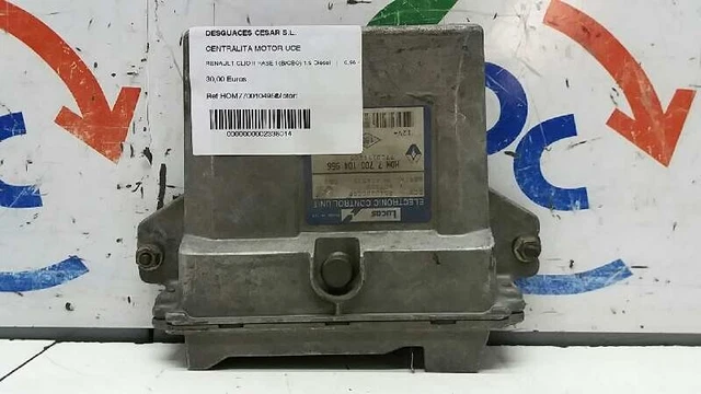 HOM7700104956 CALCULATEUR MOTEUR Ecu / 2338014 Pour Renault Clio Ii ...