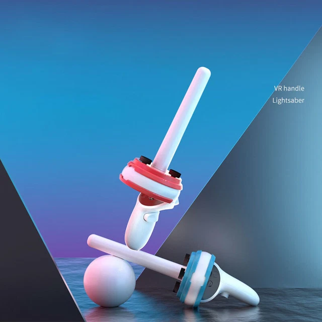 2PCS SOFT L+R Lightsaber Controller Accessories For Beat Saber VR Game ...
