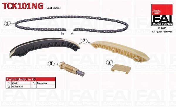 TIMING CHAIN KIT Bolt Chain Upper Replacement Engine System Fits ...