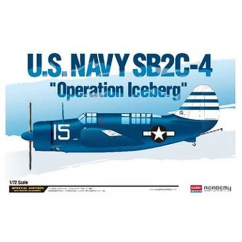 ACADEMY 1/72 U.S.NAVY SB2C-4 "Operation Iceberg" Le: Helldiver Plastic ...