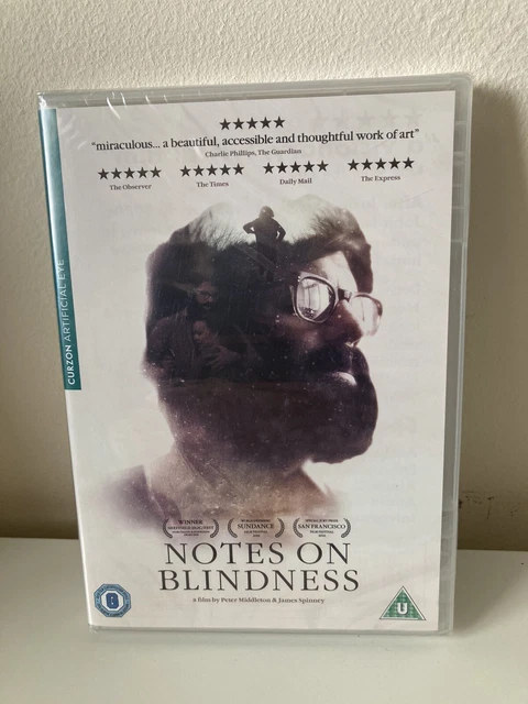 NOTES ON BLINDNESS DVD (2016) Dan Renton Skinner, Middleton cert U New ...