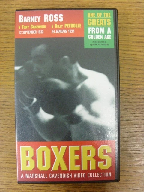 1996 BOXING VIDEO (VHS): Collezione Marshall Cavendish - Boxers 43 ...