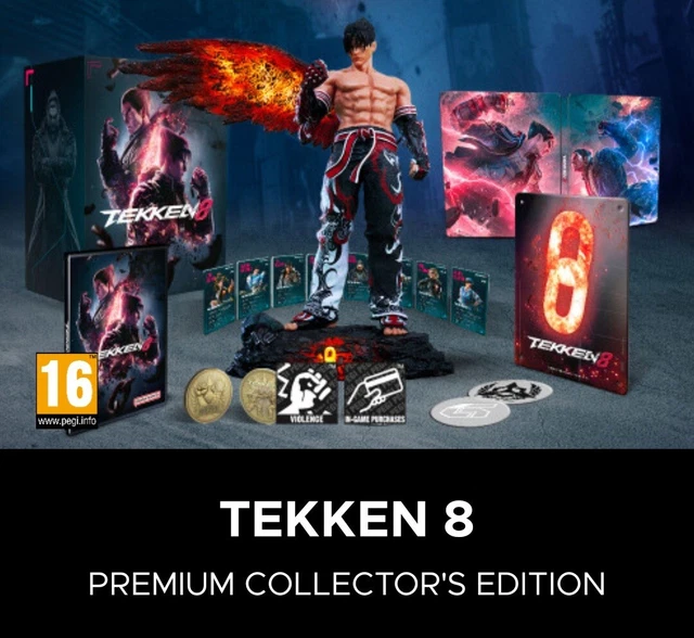TEKKEN 8 PREMIUM Collector's Edition PS5 Jin Elettrificato EUR 100,00 - PicClick IT