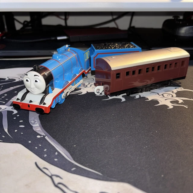 THOMAS & FRIENDS Trackmaster Talking Gordon & Coach TOMY Plarail Speaks ...