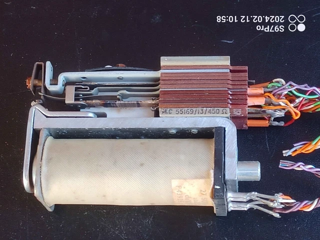 GPO STROWGER EXCHANGE TYPE 3000 RELAY DESIGNATED THERMAL RELAY (Used ...