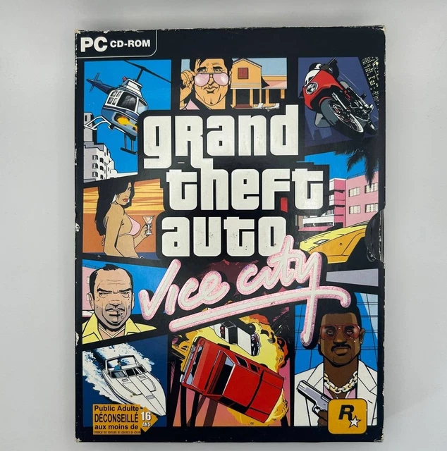 GTA GRAND THEFT Auto Vice City - Box - Videogioco Pc Cd-Rom EUR 32,90 ...