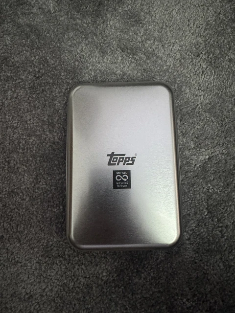 MANCHESTER UNITED COLLECTORS Tin Only Topps 2025/2026 *empty* PLEASE ...