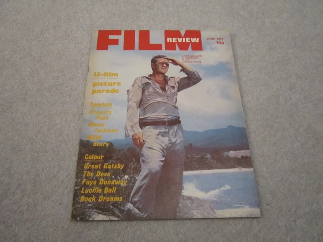 FILM REVIEW MAGAZINE,JUNE 1974 ,Steve McQueen in Papillon £6.07 ...