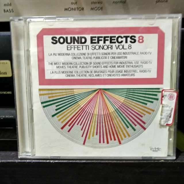 EFFETTI SONORI VOL. 8 CD Sound Effects Vedette Records CDVSM 68582 ...