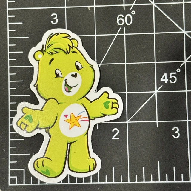 CARE BEARS OOPSY BEAR Vinyl Sticker Decal Sticker Bomb Kawaii Feeling ...
