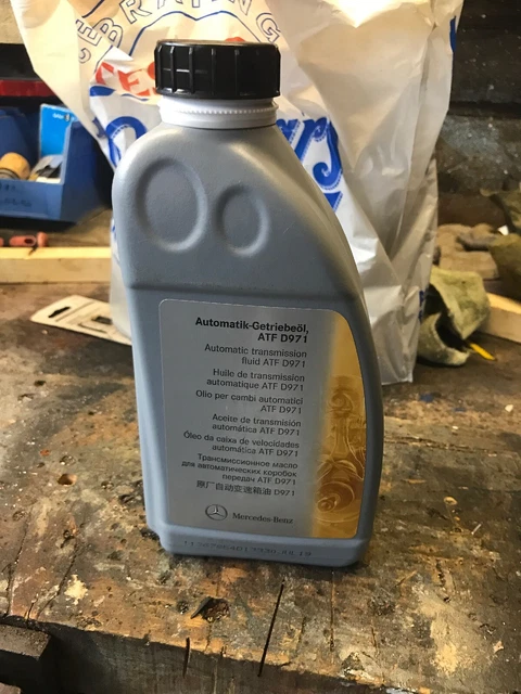 5 LITRE ORIGINAL MERCEDES BENZ TRANSMISSION FLUID MB 236.14 AUTOMATIC ...