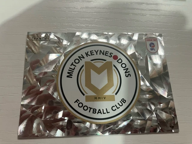 PANINI EFL 2025 - 26 Sticker Milton Keynes Dons Club Badge / Crest #750 ...
