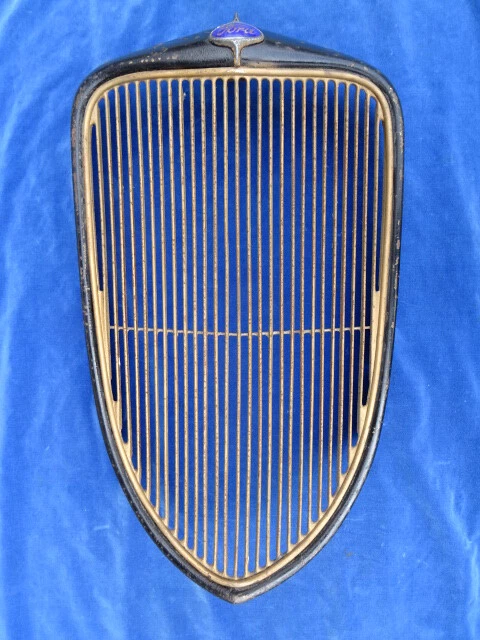 RARE ! CALANDRE VOITURE Car radiator grill FORD 1932 ... 1937 MODEL Y ...