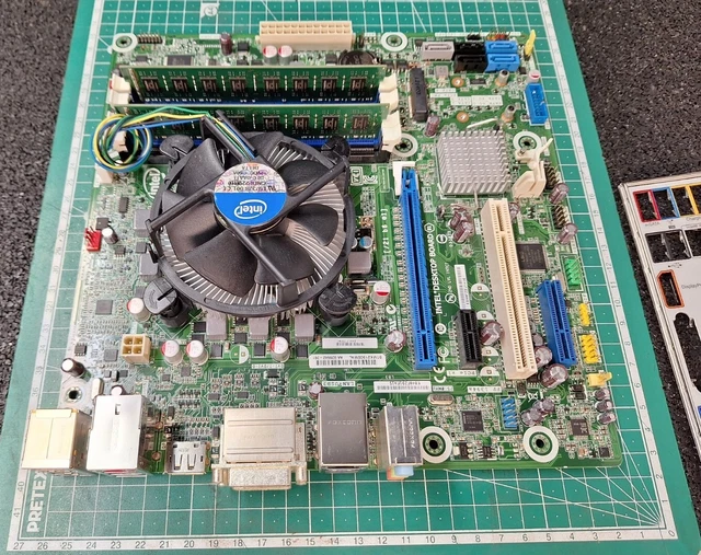 INTEL DESKTOP BOARD DQ77MK LGA 1155 +Intel core i5 -3550 (3.30GHZ)+8GB ...