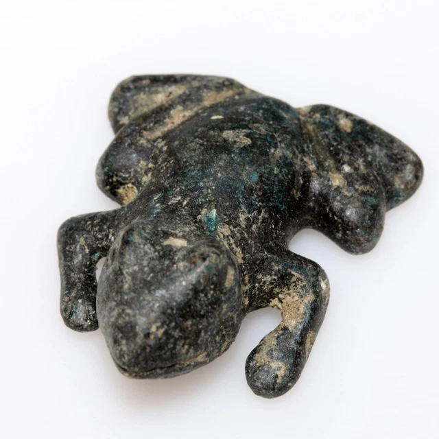 ANCIENT ROMAN BRONZE frog ornament statue circa 200-300 AD £16.00 ...