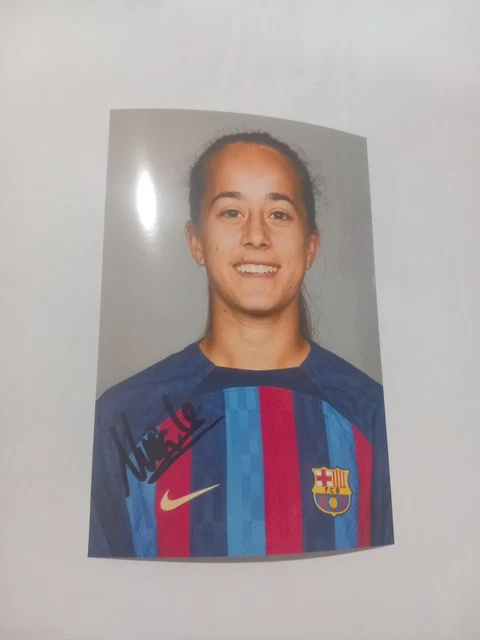 SIGNIERTES FOTO NURIA Rabano Blanco FC Barcelona Frauen NEU EUR 5,99 ...