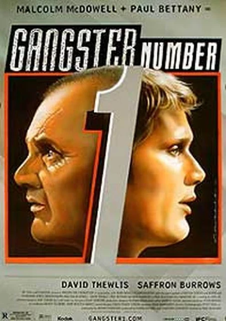 GANGSTER NUMBER 1 (Simple Faces) Standard) Original Film Affiche EUR 30 ...