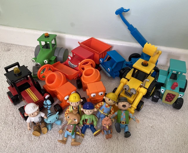 OLD BOB THE Builder Toys Figures Vehicles - Read Description £16.00 ...